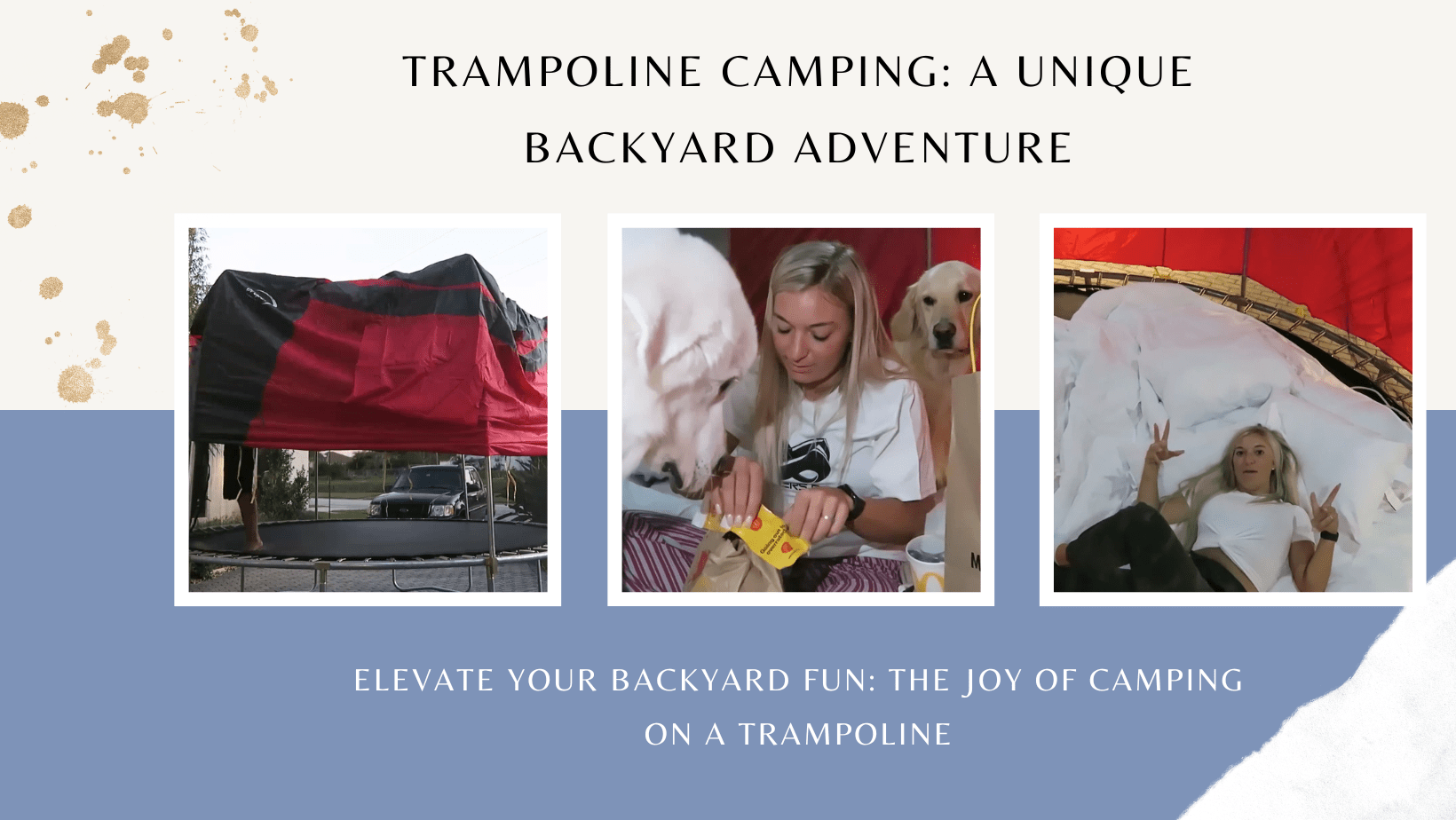 A Night Under the Stars: My Unique Twist on Camping at Home – KENSONE